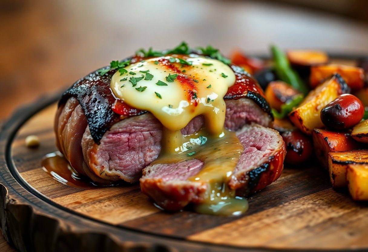 Bacon-Wrapped Filet Mignon with Herb Butter: A Gourmet Meal Made Easy ...