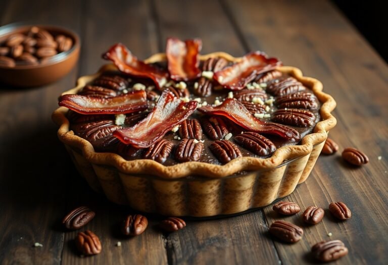 Chocolate Bourbon Pecan Pie with Bacon: A Decadent Dessert Revolution ...