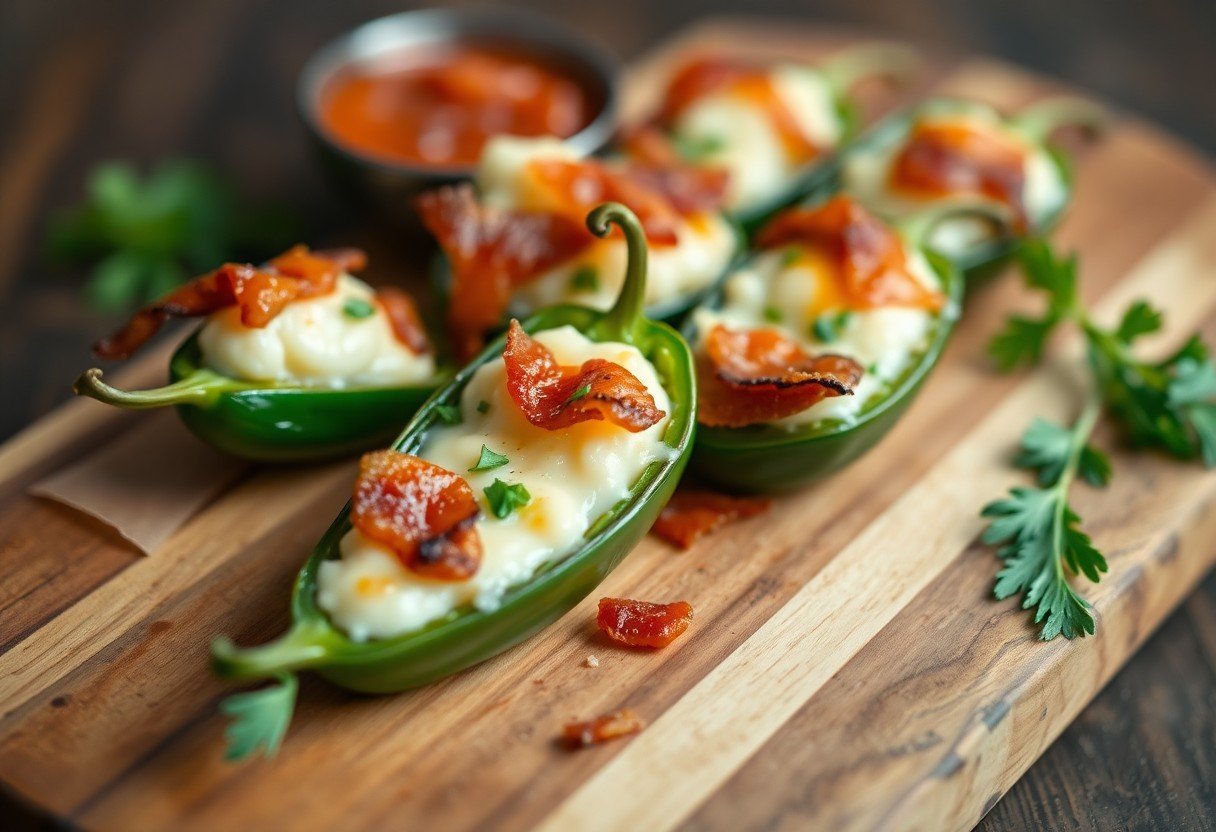 Cream Cheese Bacon Jalapeño Poppers: The Ultimate Party Appetizer ...