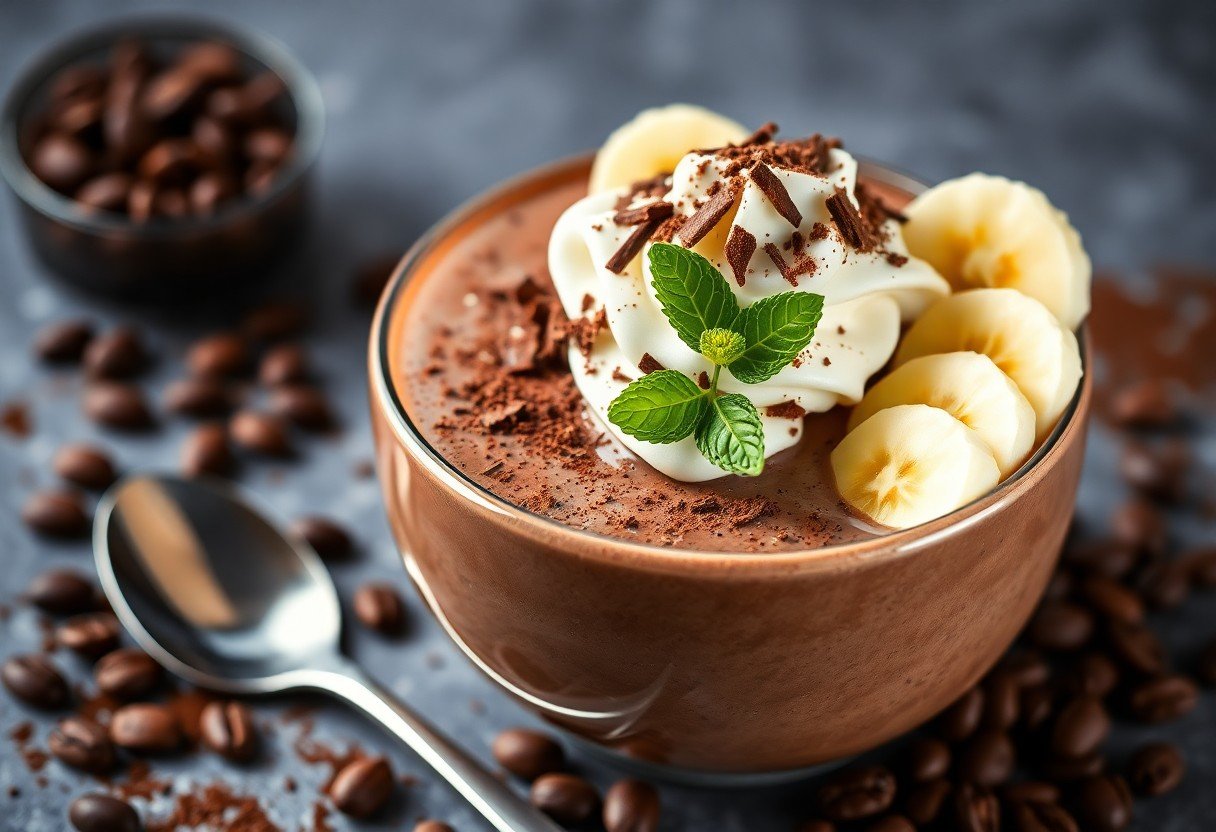 Double Chocolate Mocha Smoothie Bowl – chefmaniac.com