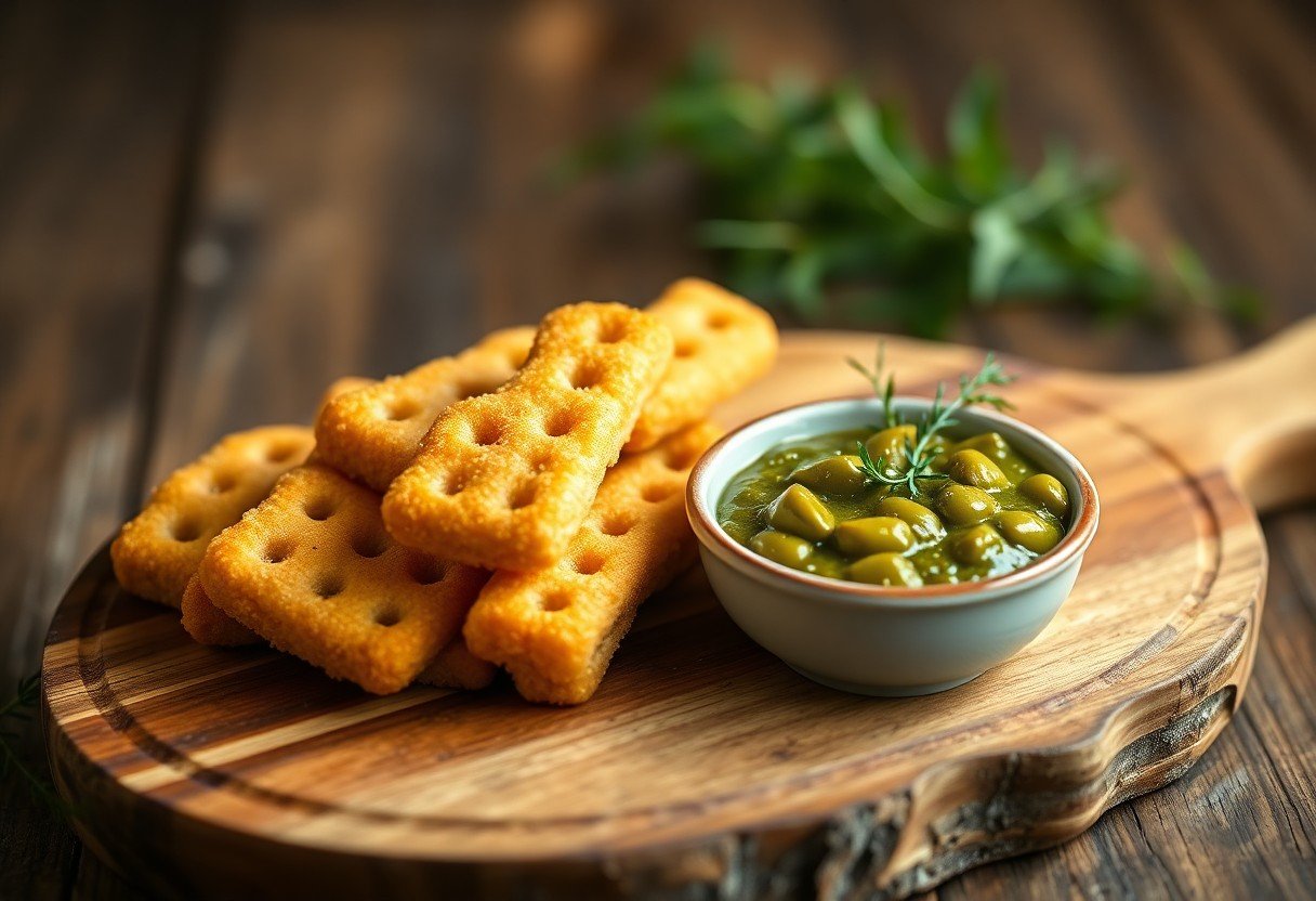 Mini Breadsticks with Olive Tapenade – chefmaniac.com