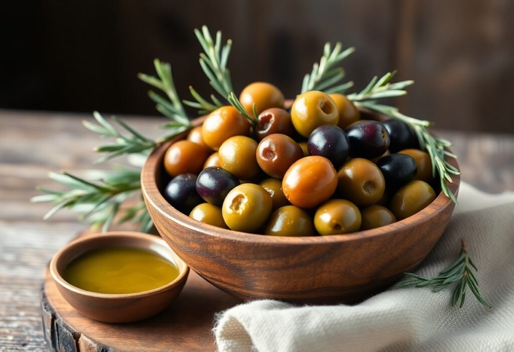 Rosemary and Olive Oil Marinated Olives – chefmaniac.com