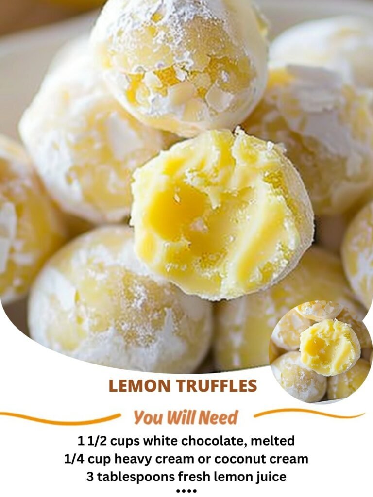 The Perfect No-Bake Lemon Truffles You’ll Want to Share (Or Keep for ...