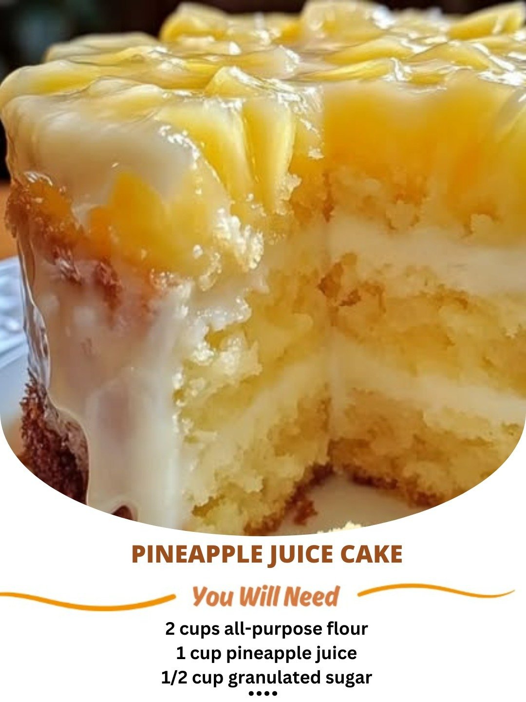 Pineapple Juice Cake: A Tropical Treat You’ll Crave All Year Long ...