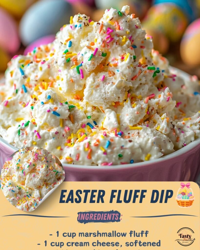 Easter Fluff Dip – A Sweet Spring Treat for Everyone – chefmaniac.com