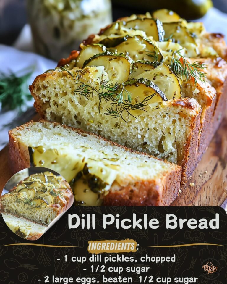 Dill Pickle Bread – A Tangy, Savory Twist on Classic Quick Bread ...