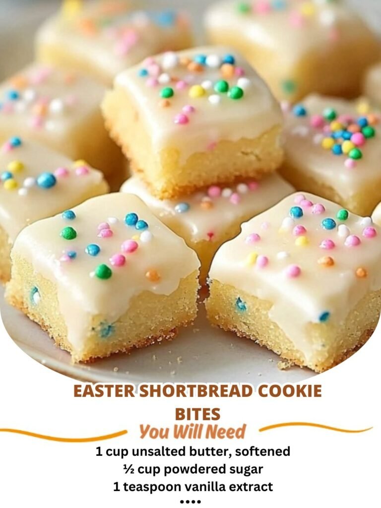 Easter Shortbread Cookie Bites: My Favorite Sweet and Buttery Spring ...