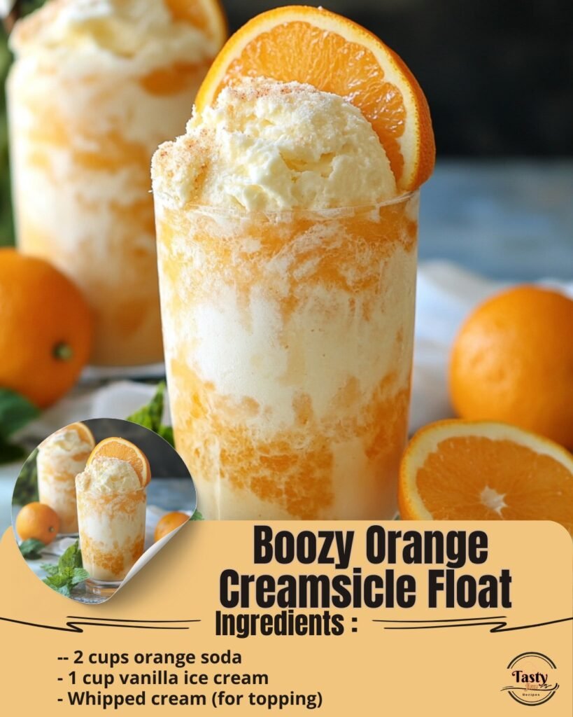 Adult-Style Orange Creamsicle Float – A Sweet & Boozy Twist on a ...