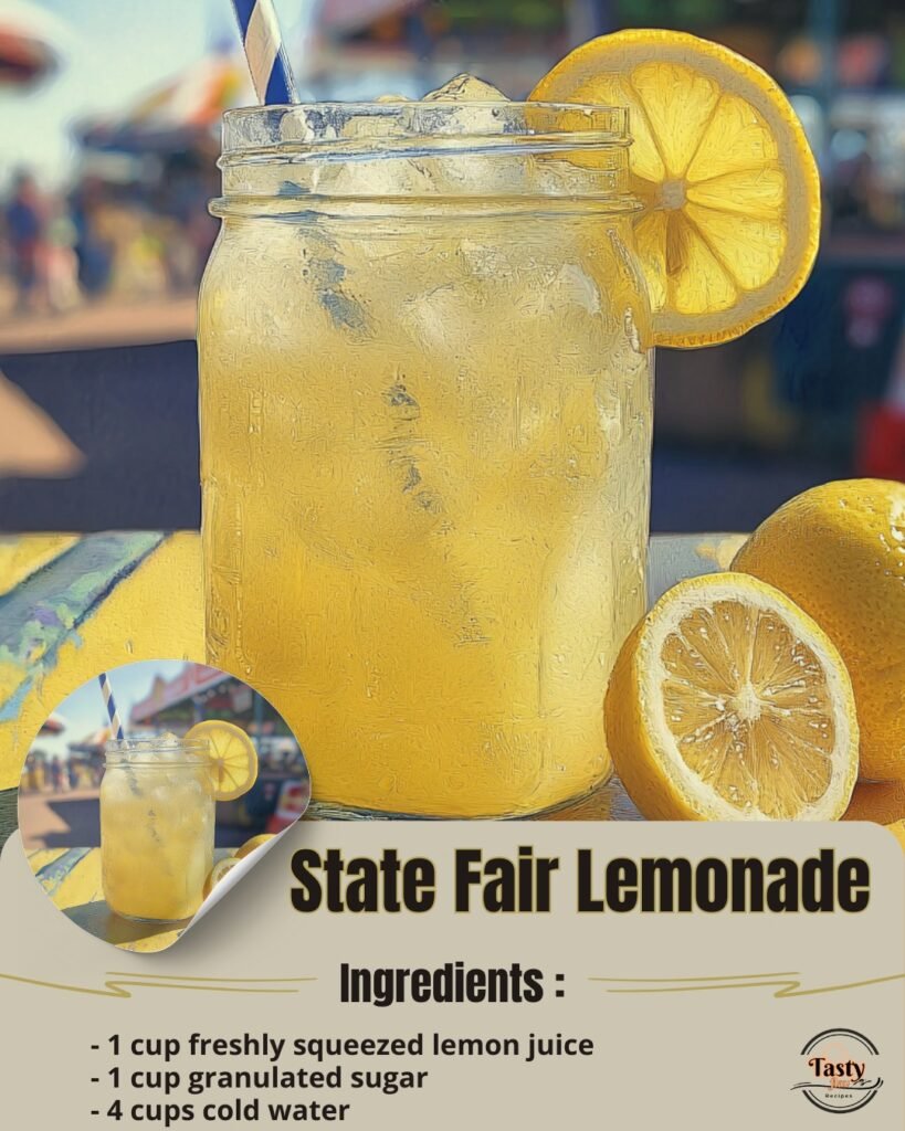 Homemade State Fair Lemonade: A Sweet and Tangy Classic – chefmaniac.com