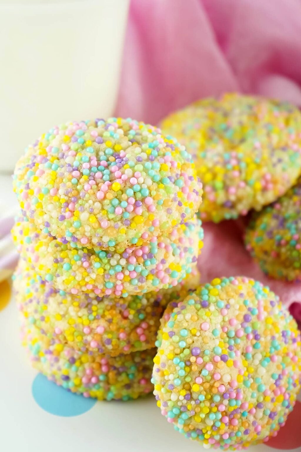Easy Easter Cookies with Pastel Candies That Are Perfect for Parties ...