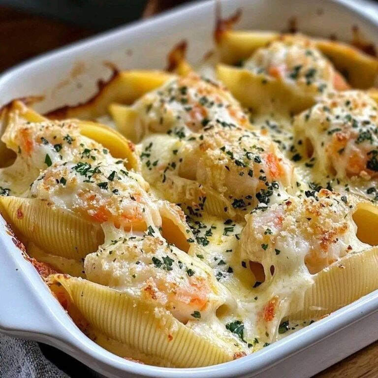 The Ultimate Seafood Pasta Bake – No-Fail Creamy Shells – chefmaniac.com