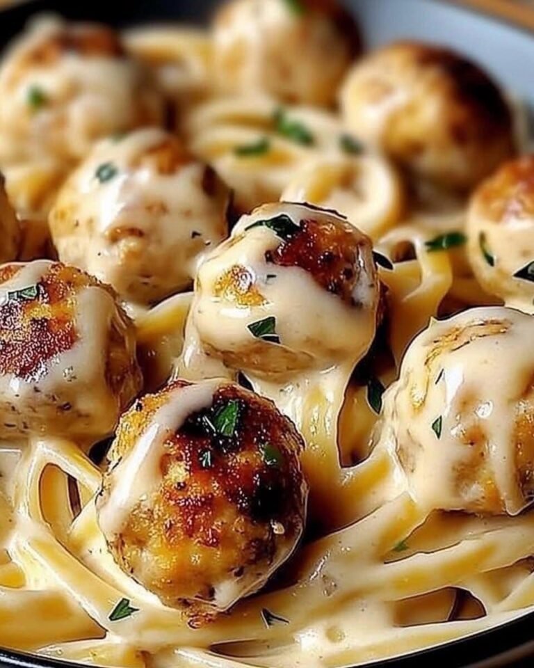 Garlic Butter Chicken Balls with Creamy Parmesan Pasta – The Ultimate ...