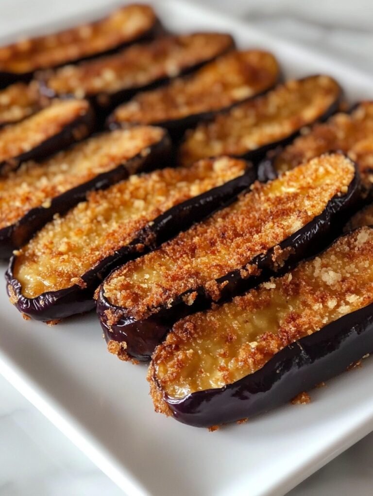 Perfectly Fried Eggplant – Crunchy Outside, Tender Inside – chefmaniac.com