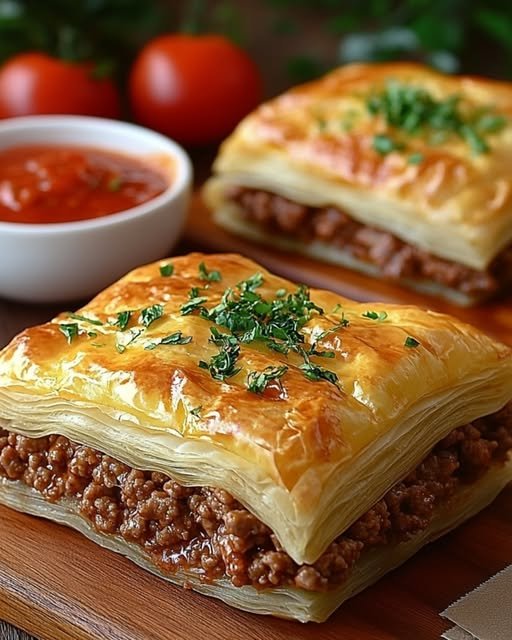 Cheesy Ground Beef Puff Pastry – The Easiest Savory Bake You’ll Ever ...