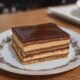 Opera Cake with Joconde Sponge, Coffee Buttercream, and Ganache ...