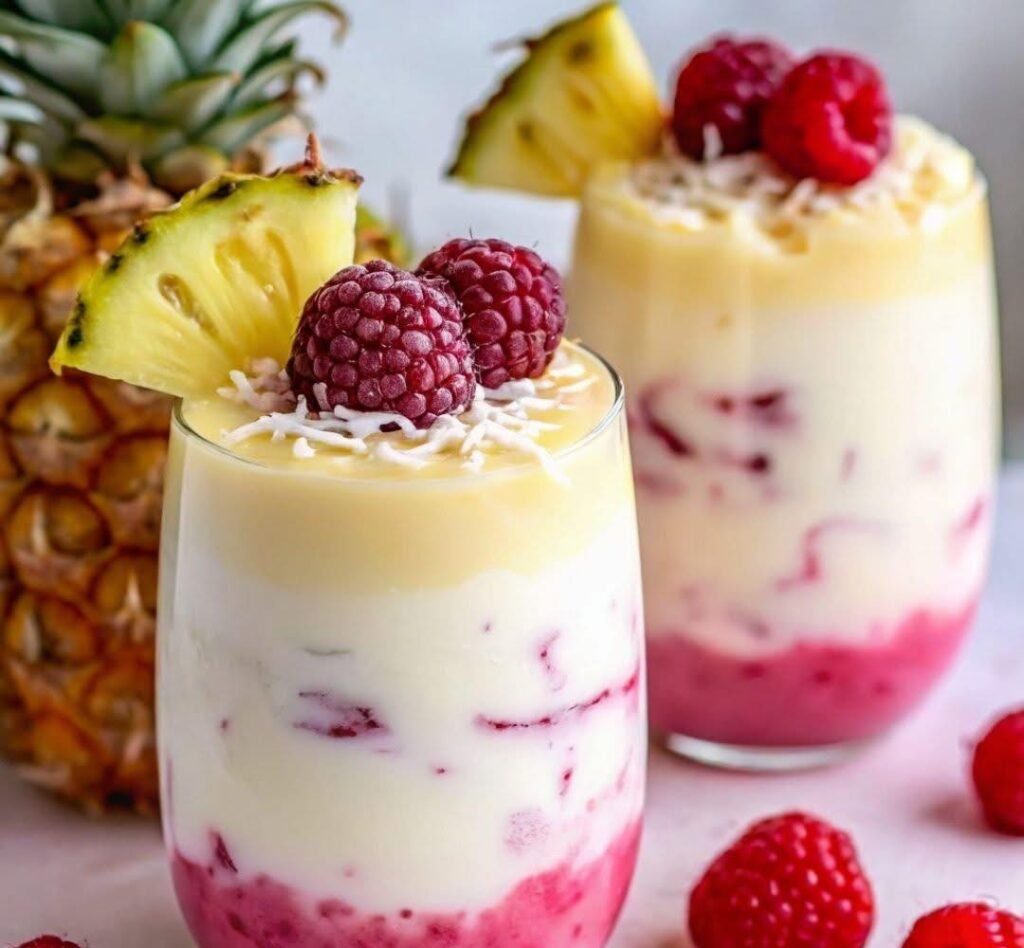 Creamy Raspberry Piña Colada Twist – A Summer Cocktail Must ...