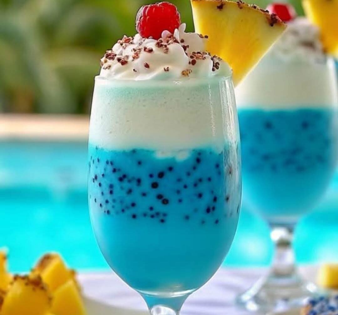 Virgin Blue Piña Colada – The Ultimate Kid-Friendly Tropical Drink ...