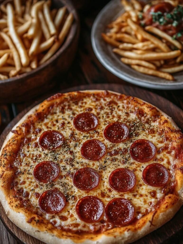 Ultimate Pepperoni Pizza with Crispy Crust and Gooey Cheese ...