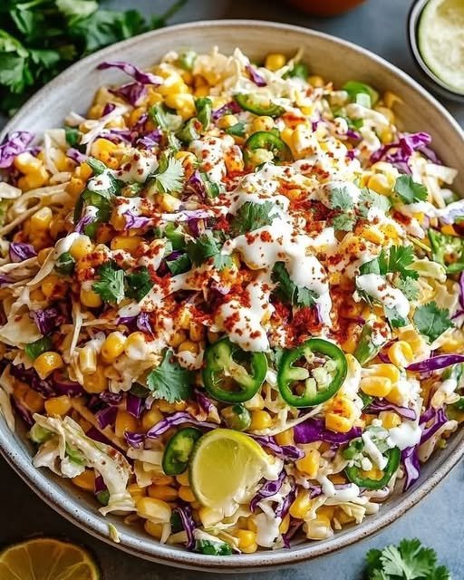 Mexican Street Corn Coleslaw: A Flavor-Packed Twist on a Classic ...
