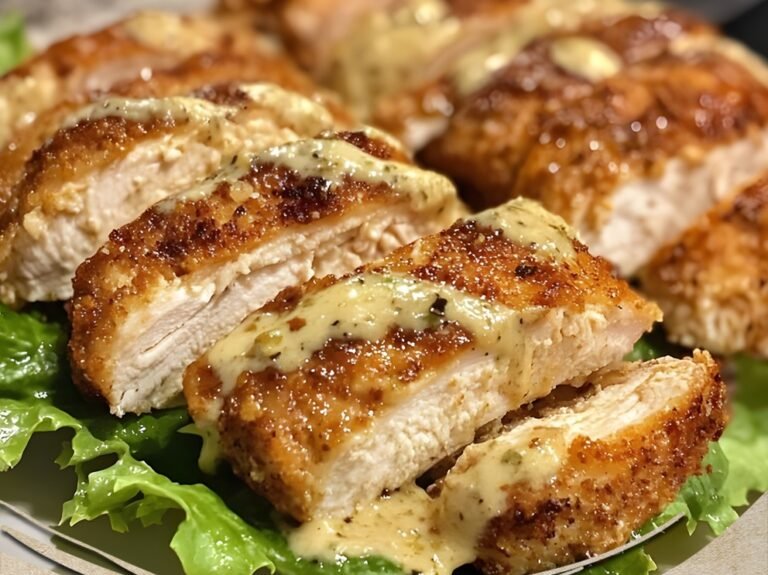 Melt-In-Your-Mouth Caesar Chicken – A Crispy, Creamy Weeknight Hero ...