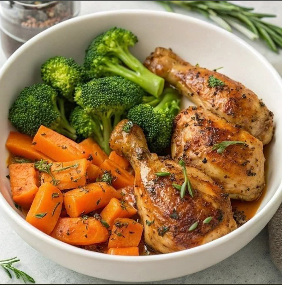 Easy Roasted Chicken with Vegetables – A Simple One-Pan Dinner ...