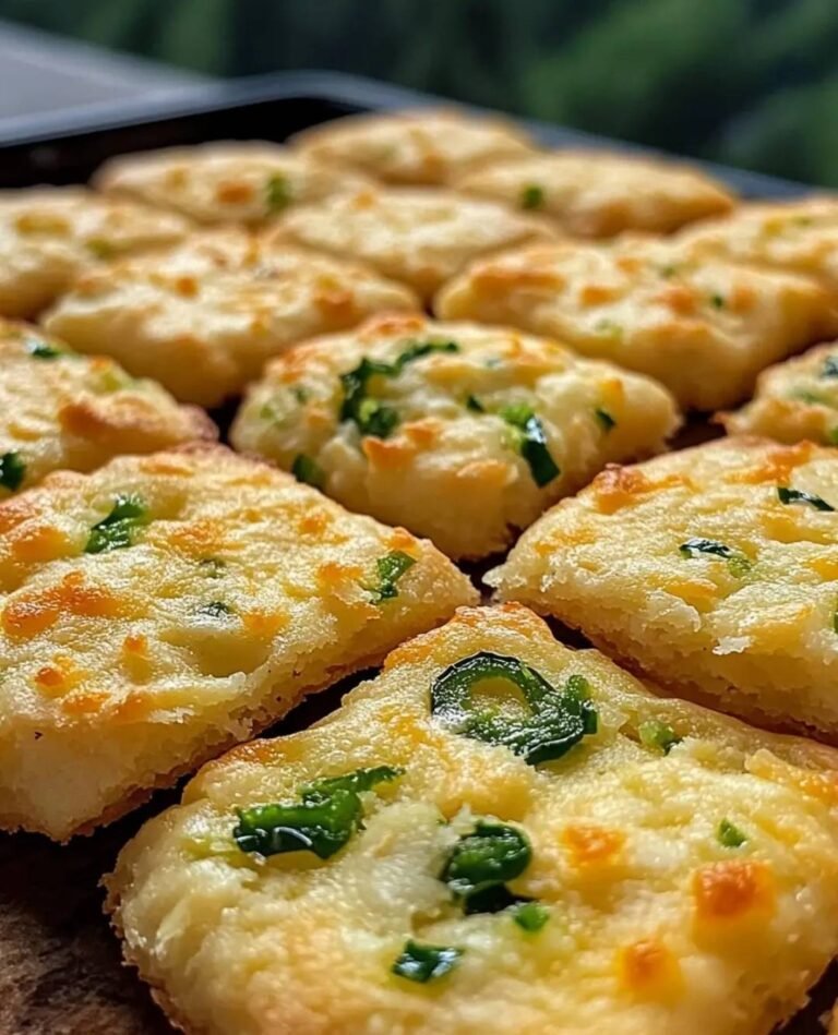 Spicy Cheddar & Jalapeño Shortbread Bites – Savory, Bold & Addictive ...