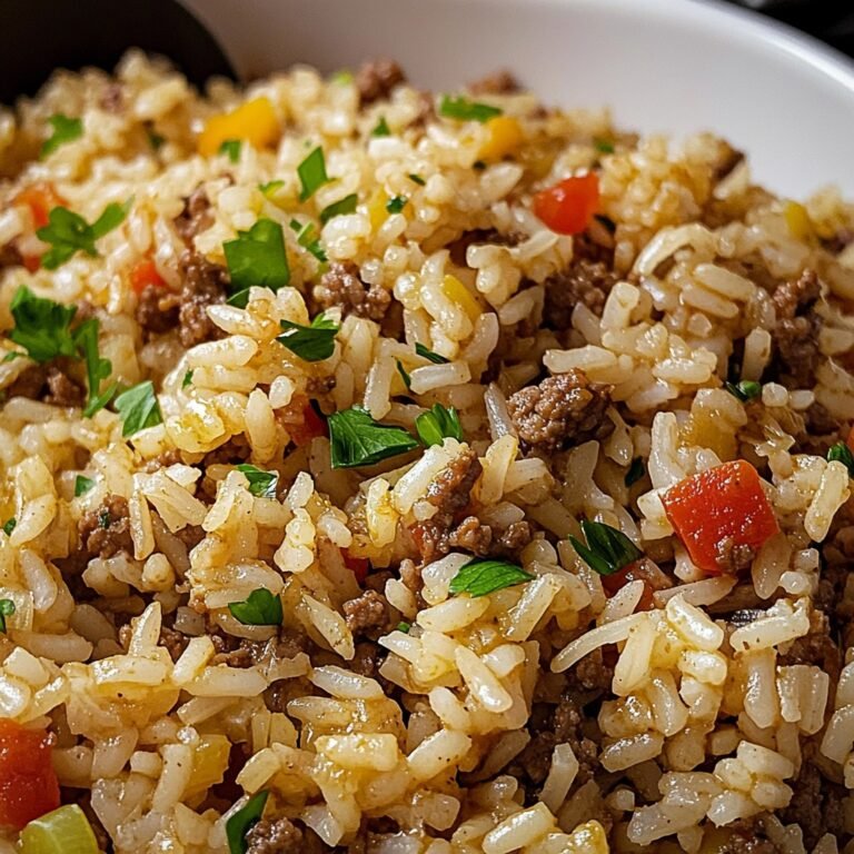 Dirty Rice with Ground Beef – A Bold and Hearty Cajun Classic ...