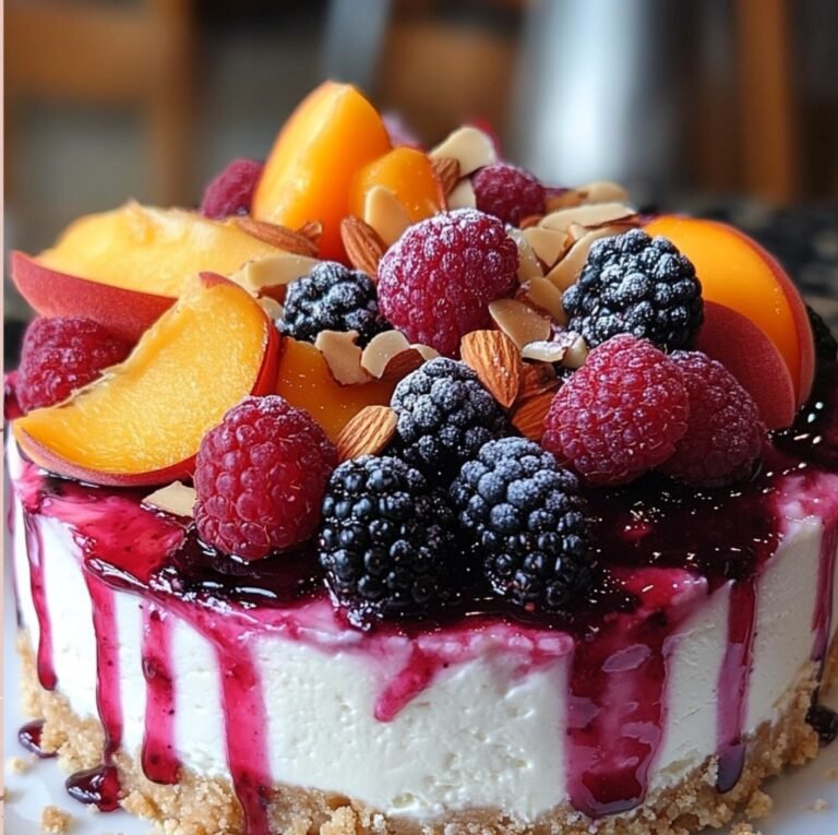 Fresh Fruit Cheesecake – Creamy, Colorful & Perfect for Any Occasion ...