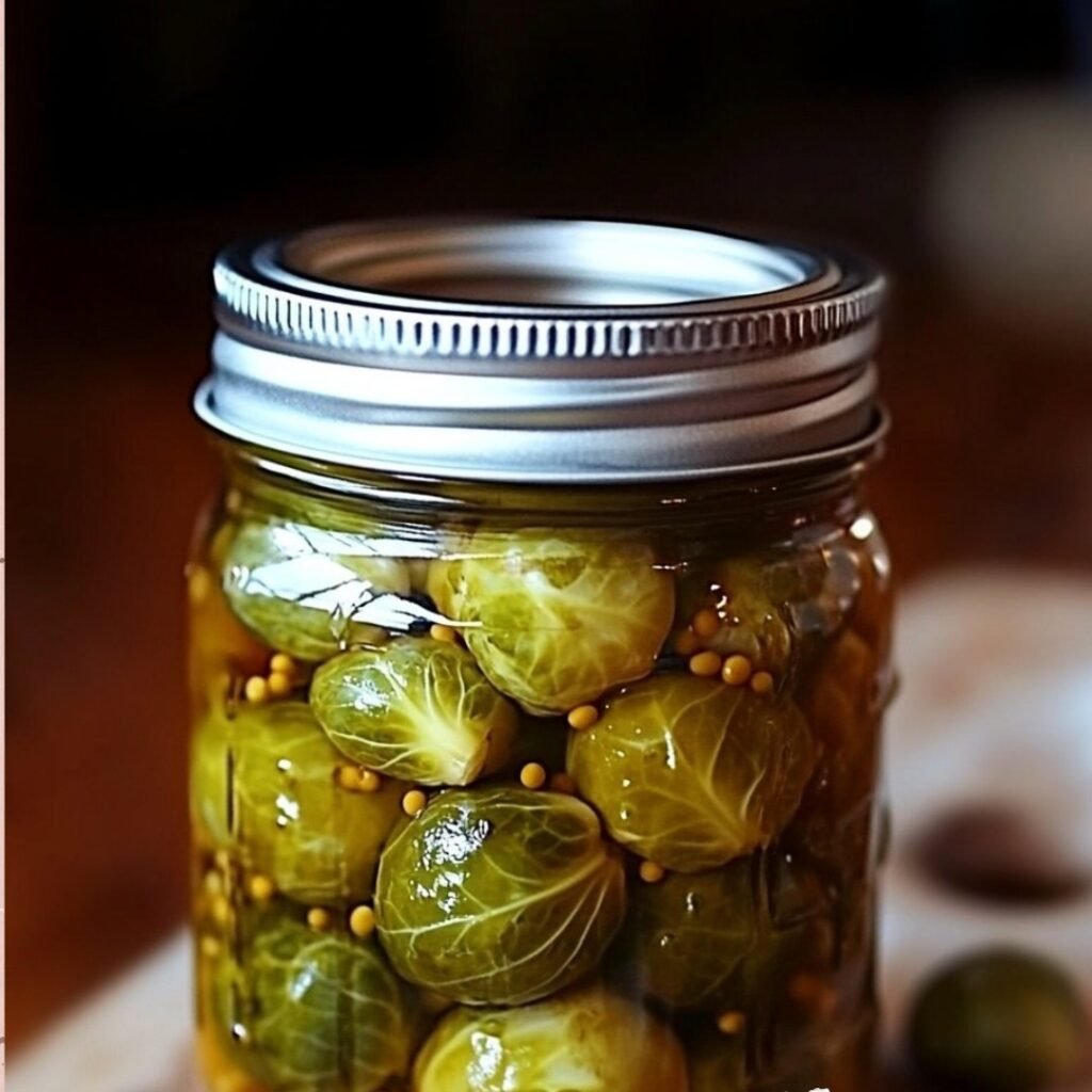 Pickled Frog Balls – Tangy Brussels Sprouts You’ll Crave Daily – chefmaniac.com