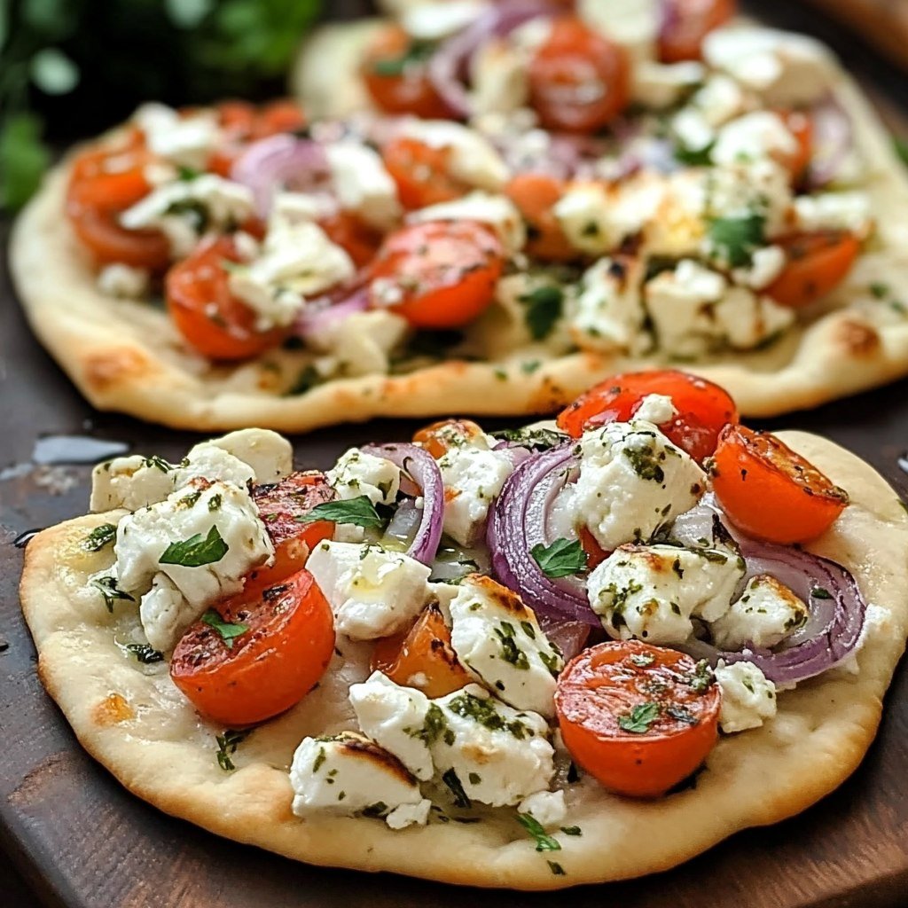 Greek Chicken Flatbread – A Fast, Fresh Mediterranean Favorite ...