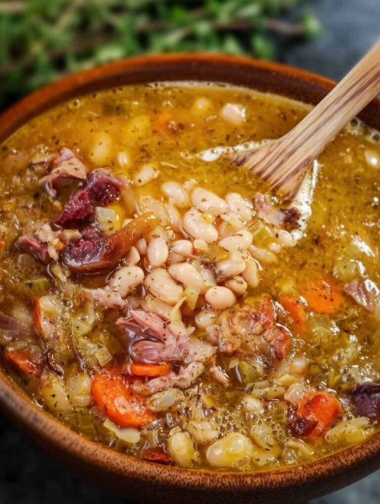 Slow-Simmered Beans & Ham Hocks – A Southern Staple Done Right ...