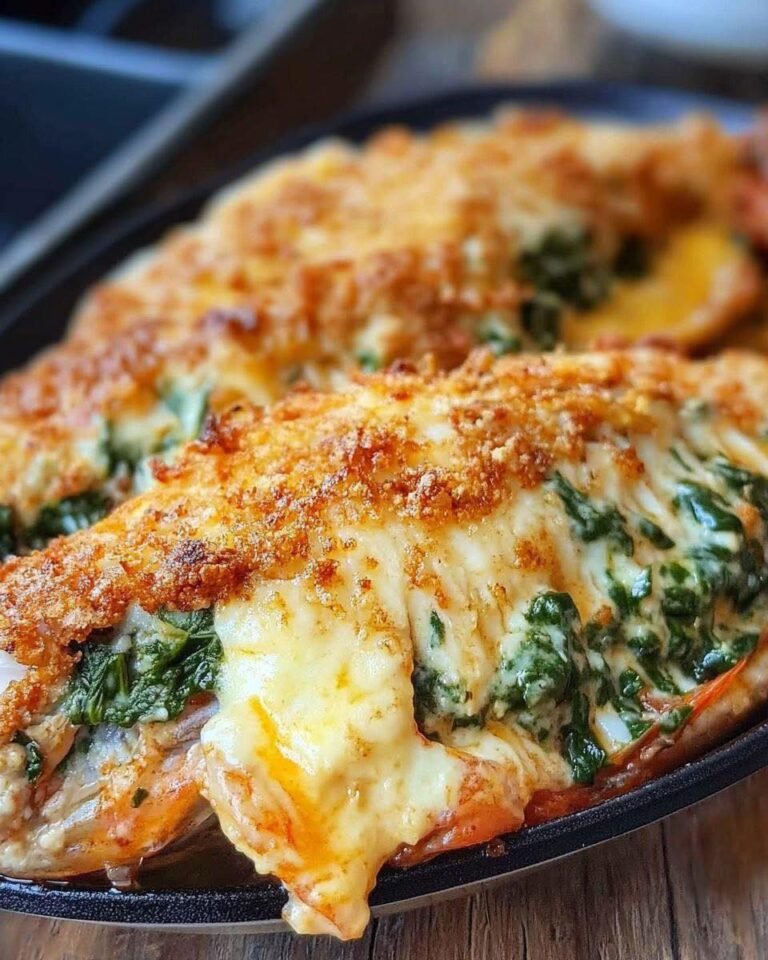 Stuffed Catfish with Spinach and Shrimp – A Flavor-Packed Baked Seafood ...