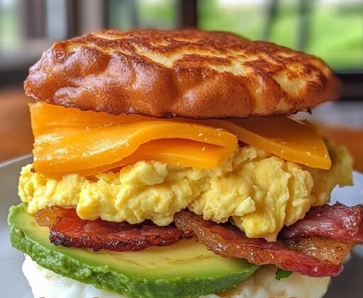 This Cloud Bread Breakfast Sandwich Is the Fluffy, Low-Carb Breakfast I Crave – chefmaniac.com