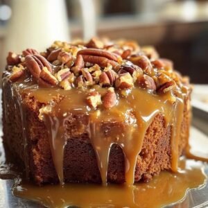Sweet Potato Pound Cake with Pecan Caramel Glaze: A Southern Comfort ...
