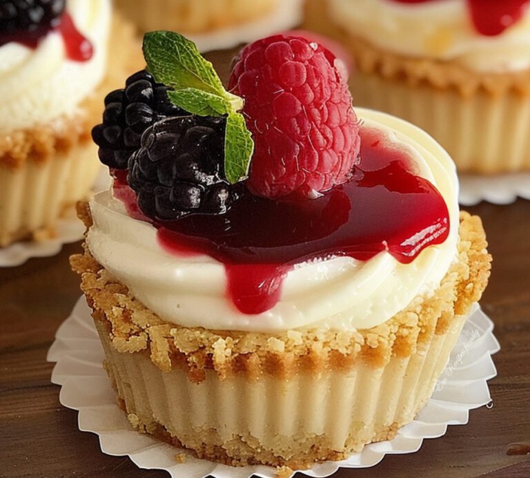 Mini Cherry Cheesecakes: Easy & Adorable Bite-Sized Treats – chefmaniac.com