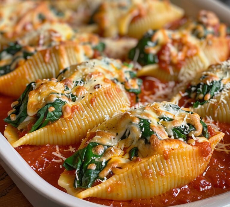Cheesy Spinach Stuffed Shells: Easy Comfort Food Dinner – chefmaniac.com