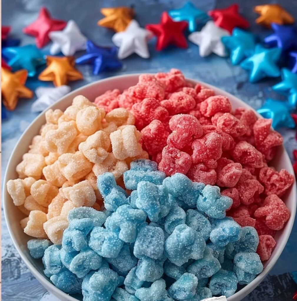 Fun & Festive: Red, White & Blue Cereal Snack Mix Recipe – chefmaniac.com