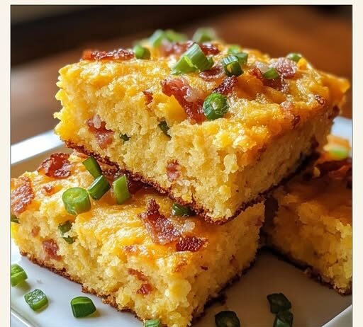 Loaded Bacon Cornbread with Pepper Jack: A Spicy, Savory Side ...