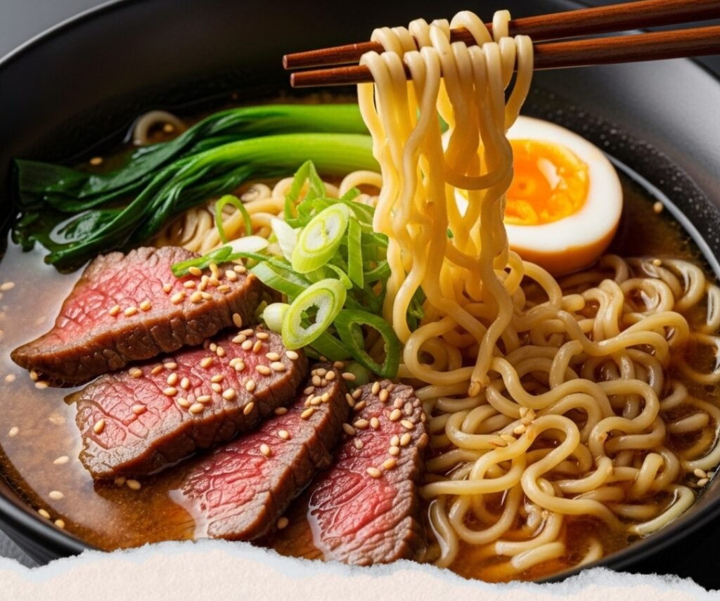 Beef Miso Ramen: Umami-Rich, Tender Steak & Savory Broth Recipe ...