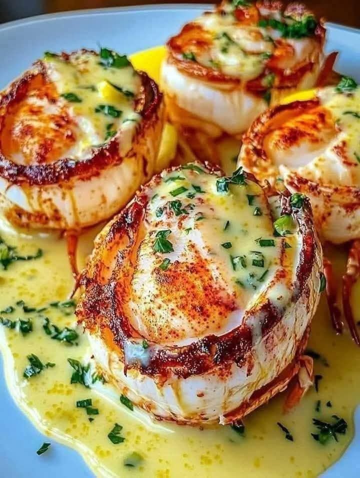 Pan-Seared Lobster Tails with Decadent Garlic Butter Sauce – chefmaniac.com