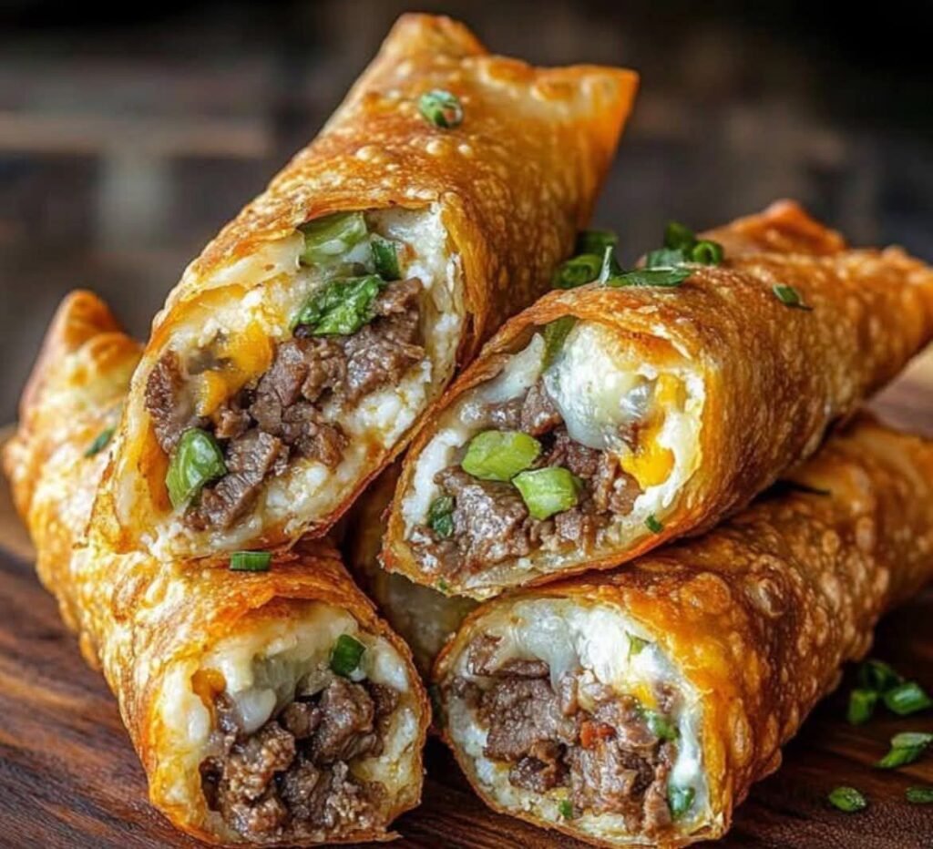 Crispy Philly Cheesesteak Egg Rolls: A Delicious Fusion Recipe ...