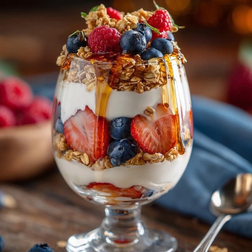 Berry & Granola Yogurt Parfait: The Perfect Healthy Breakfast ...
