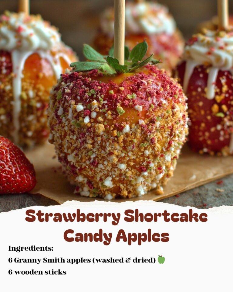 Strawberry Shortcake Candy Apples: The Fair Treat You Can Make at Home ...