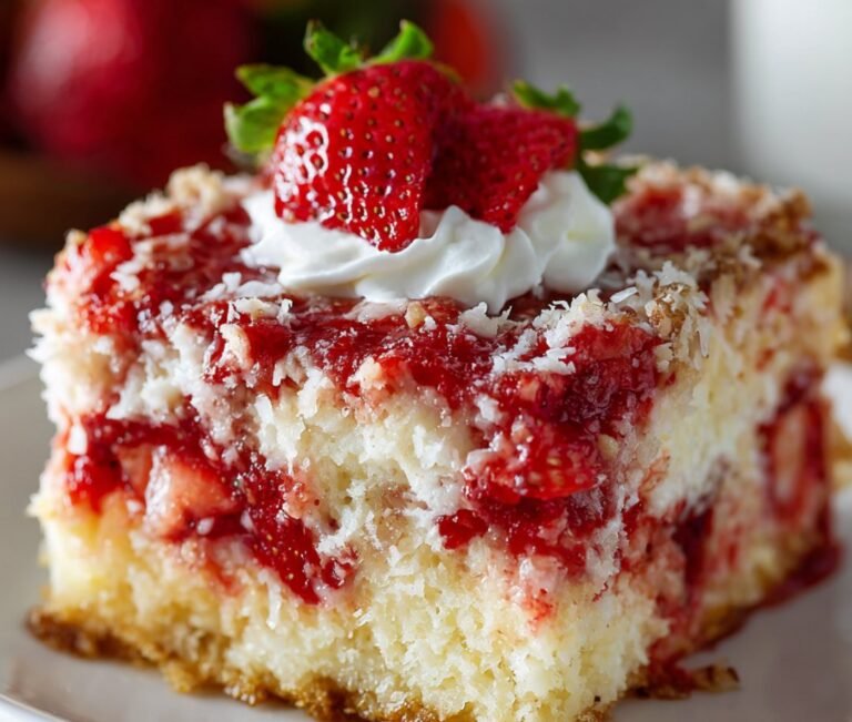 Strawberry Earthquake Cake: The Gooey, Crumbly Dessert That’s Always a ...