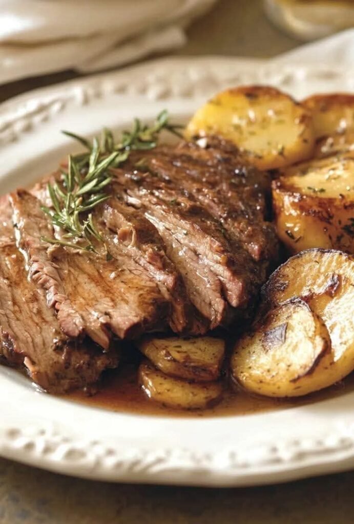 The Perfect Roast Beef and Crispy Potatoes: A Classic Sunday Dinner ...