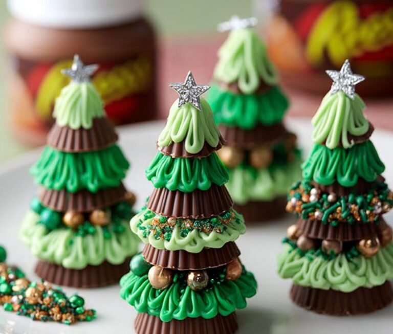 No-Bake Reese’s Christmas Tree Treats: Easy Holiday Dessert in 15 ...