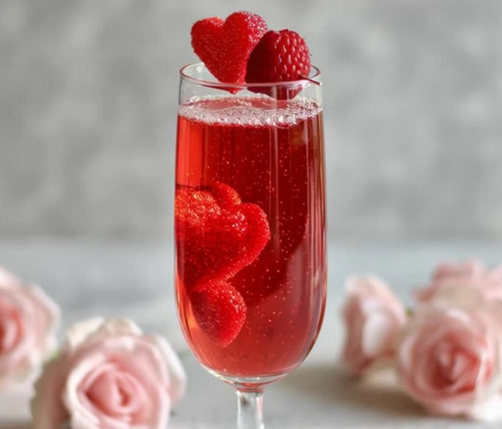 The Floating Heart Valentine Drink: A Sweet, Sparkling Sip for Date ...