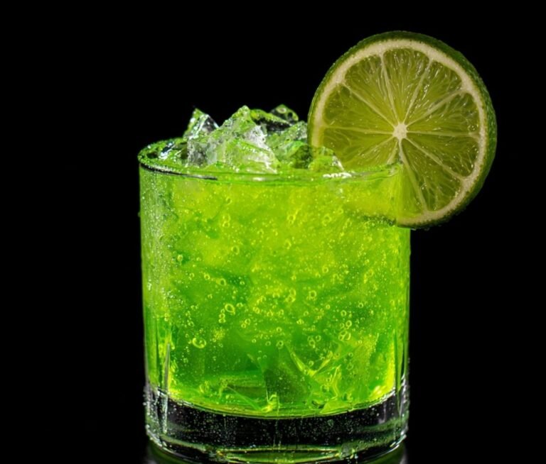 Radioactive Sour: The Neon-Green Halloween Cocktail That Glows ...