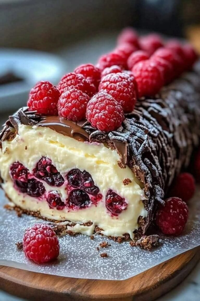 The Ultimate Chocolate Raspberry Swiss Roll: An Elegant & Easy Step-by ...