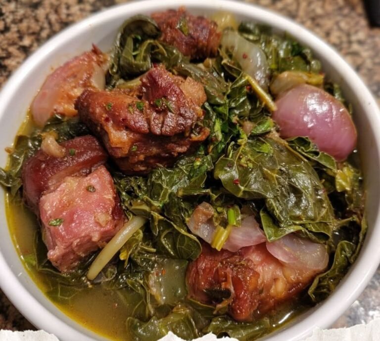 Authentic Southern Collard Greens with Ham Hocks (Grandma’s Recipe ...